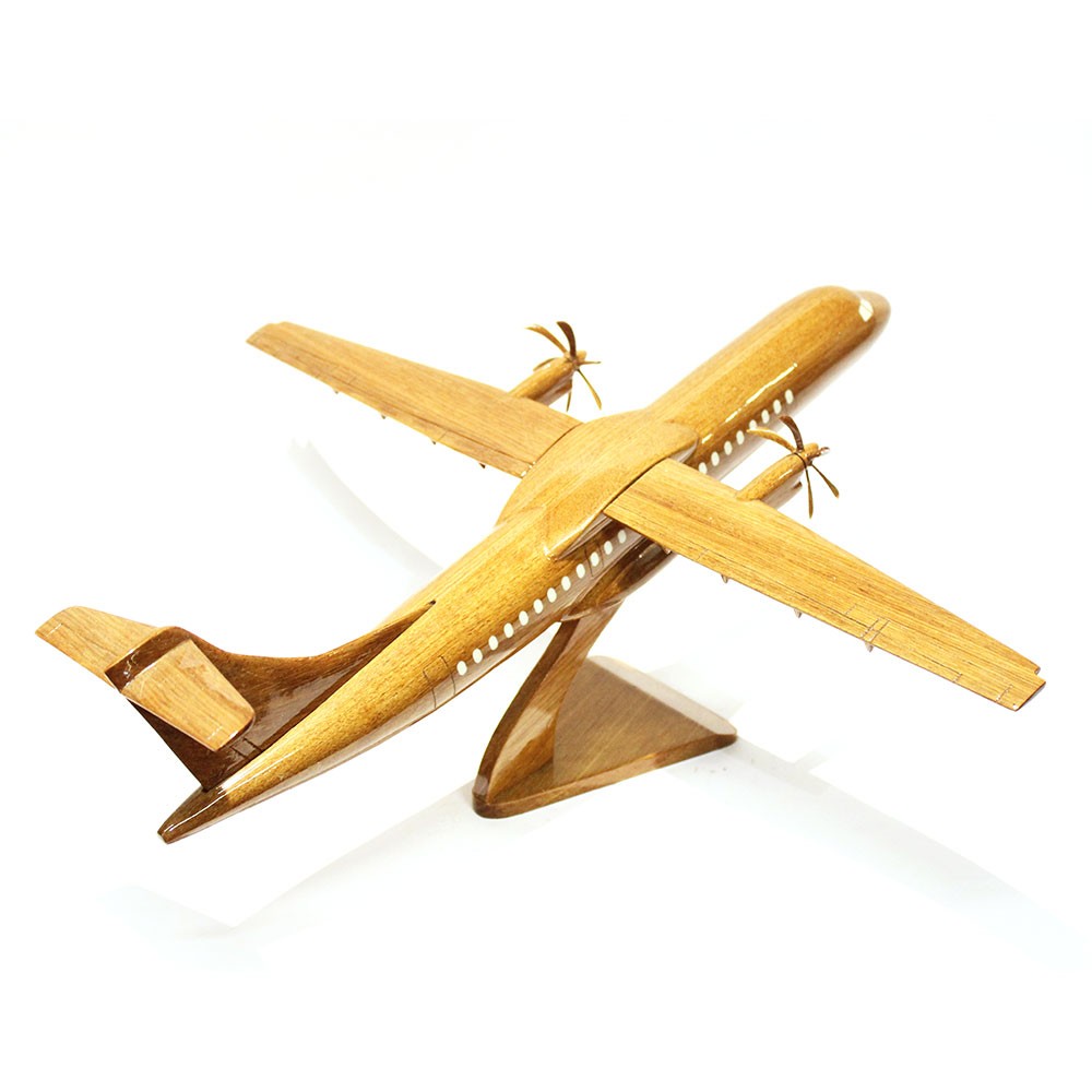 Boeing ATR 72 Wooden mahogany wooden airplane scale model