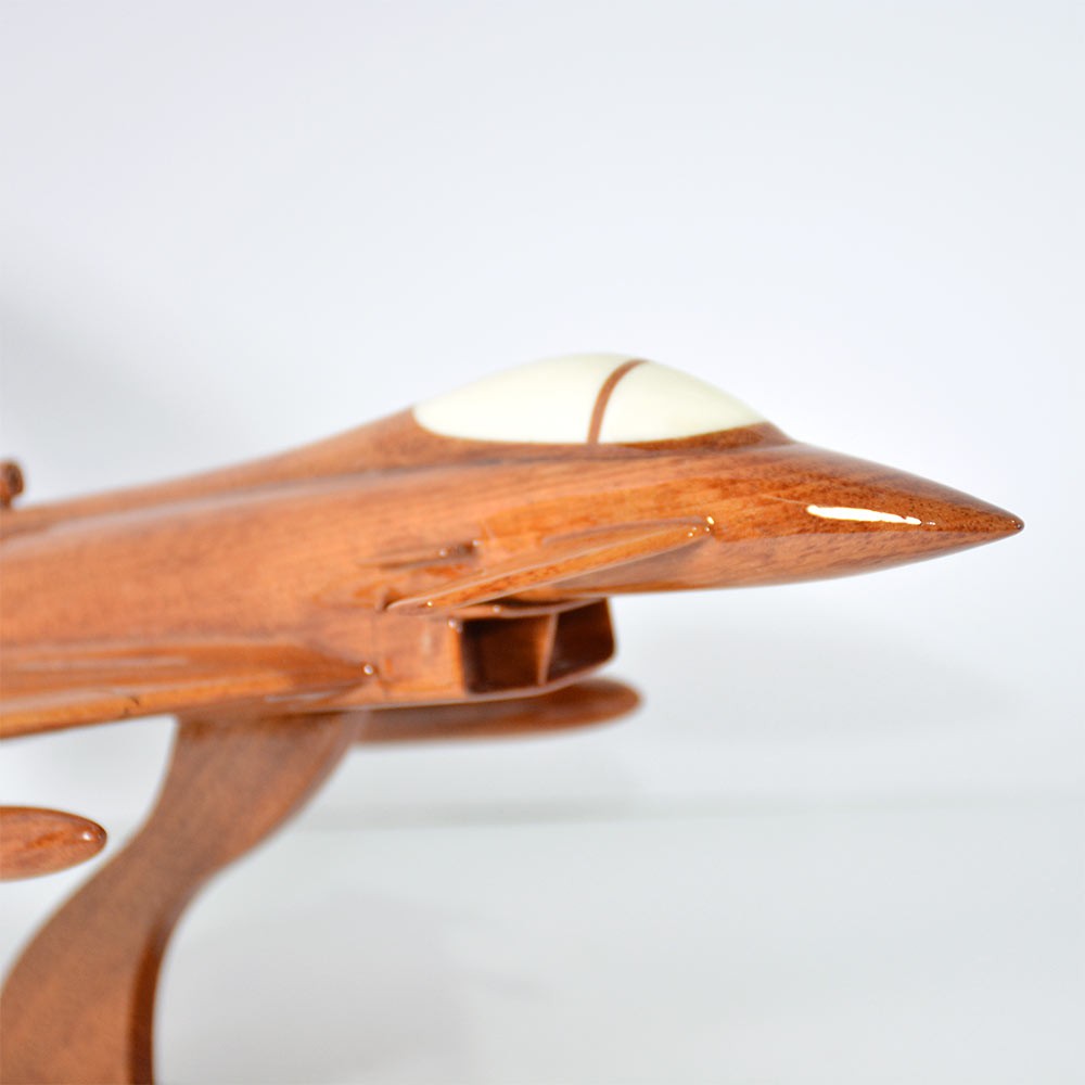Eurofighter Typhoon - Combat aircraft Mahogany Wooden Model