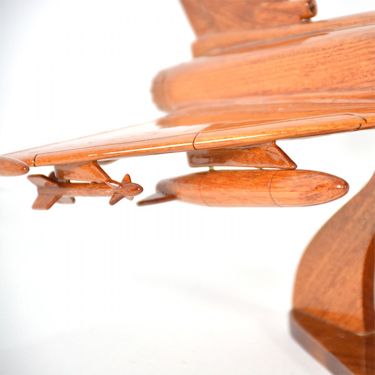 Eurofighter Typhoon - Combat aircraft Mahogany Wooden Model