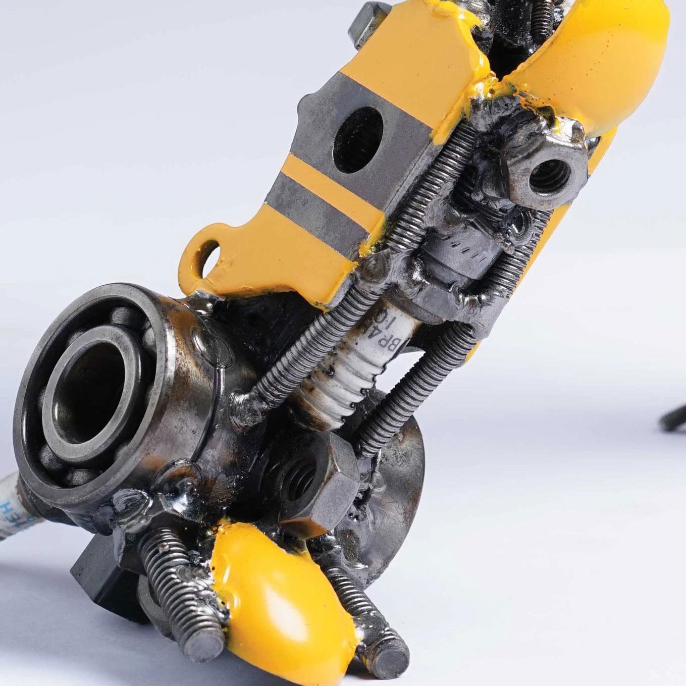 Transformers Bumblebee Mini Metal Sculpture - Autobots Transformer