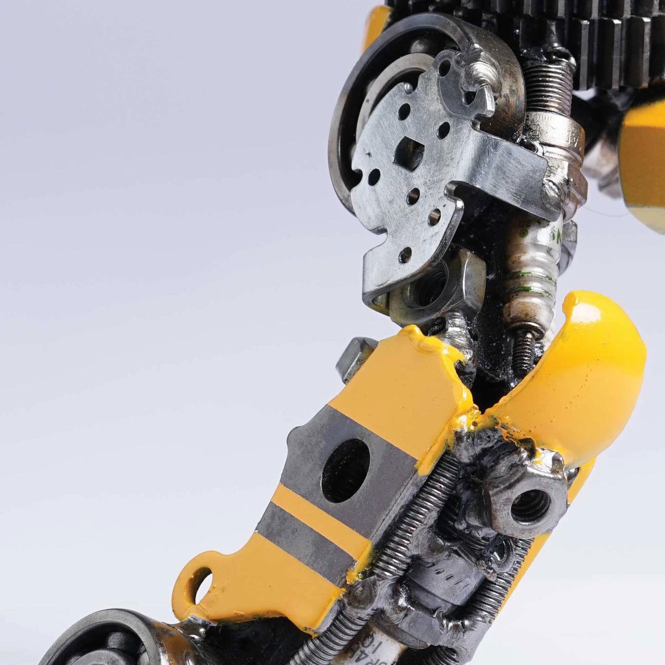 Transformers Bumblebee Mini Metal Sculpture - Autobots Transformer