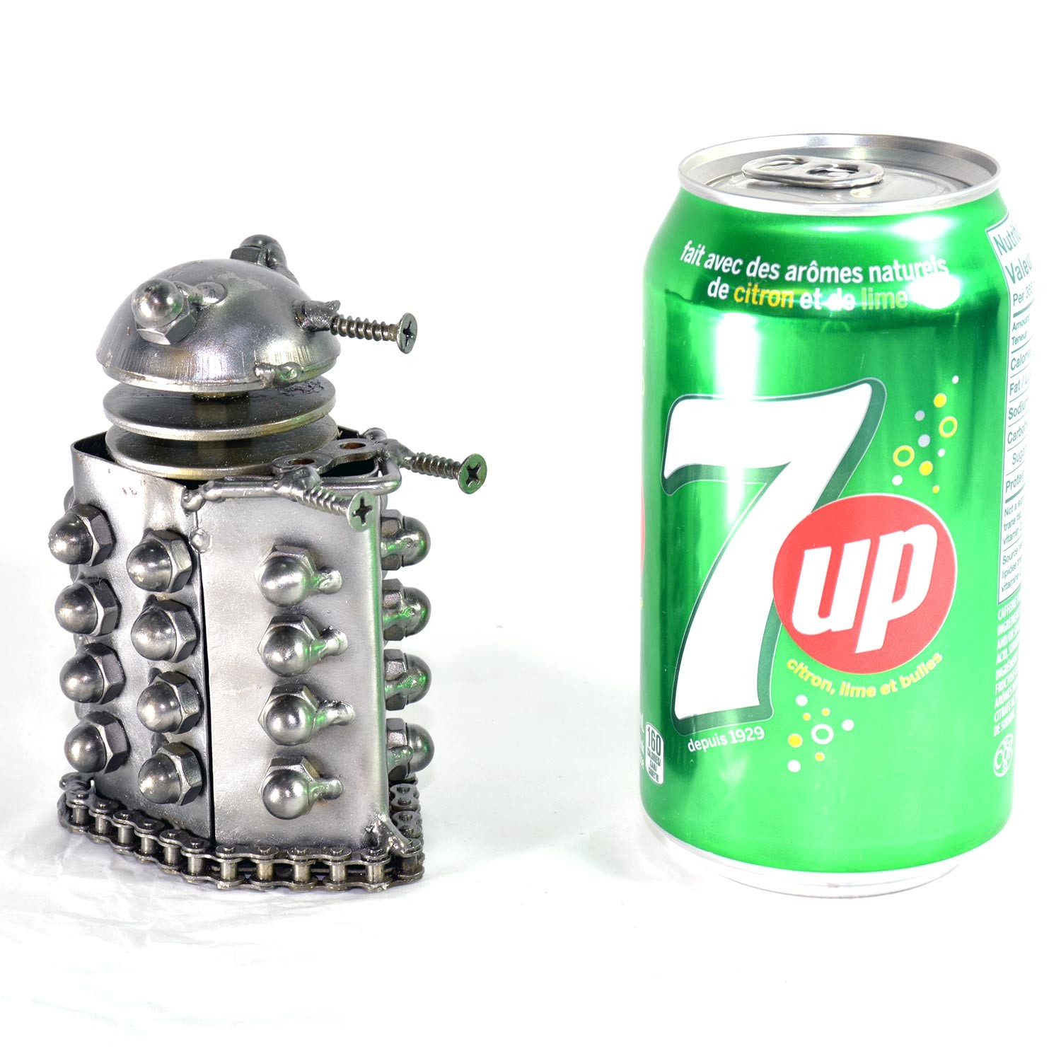 Dalek from Dr. Who Mini Robot Metal Sculpture Model