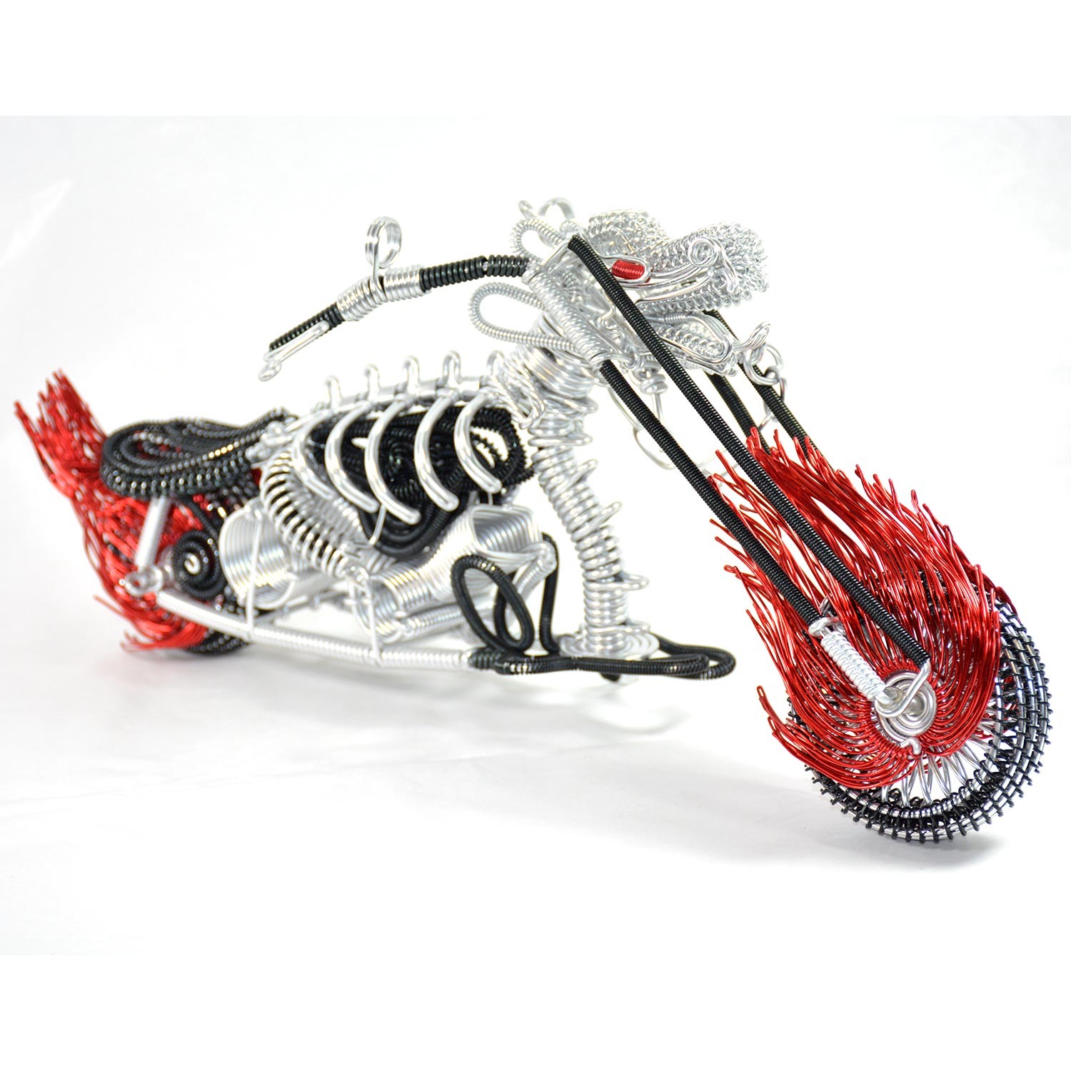 Dragon Motorcycle Model - Wire Art Model Red | Wire Art Motorcycle ...