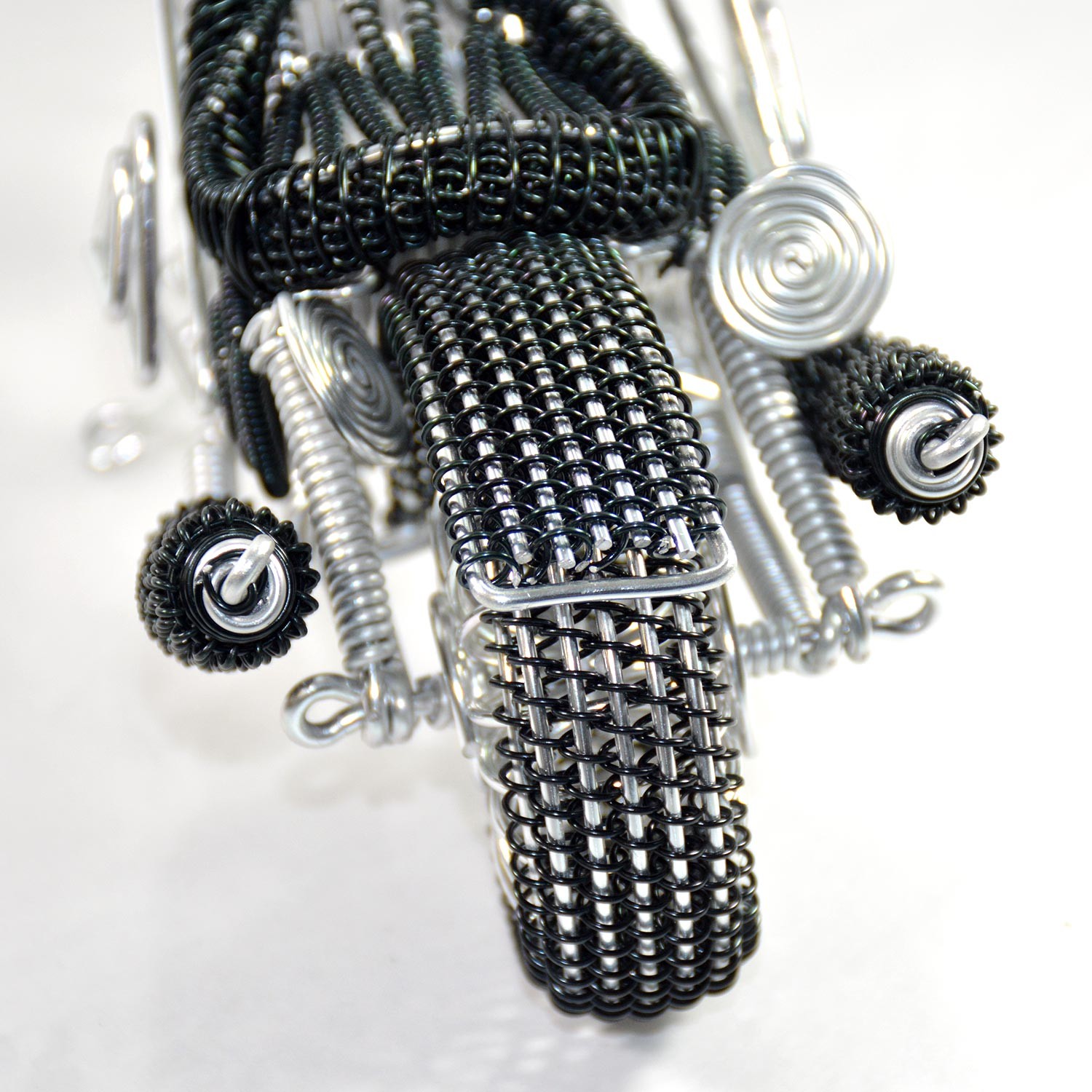 Harley-Davidson Motorcycle Model sculpture Wire Art Wire-Braided ...