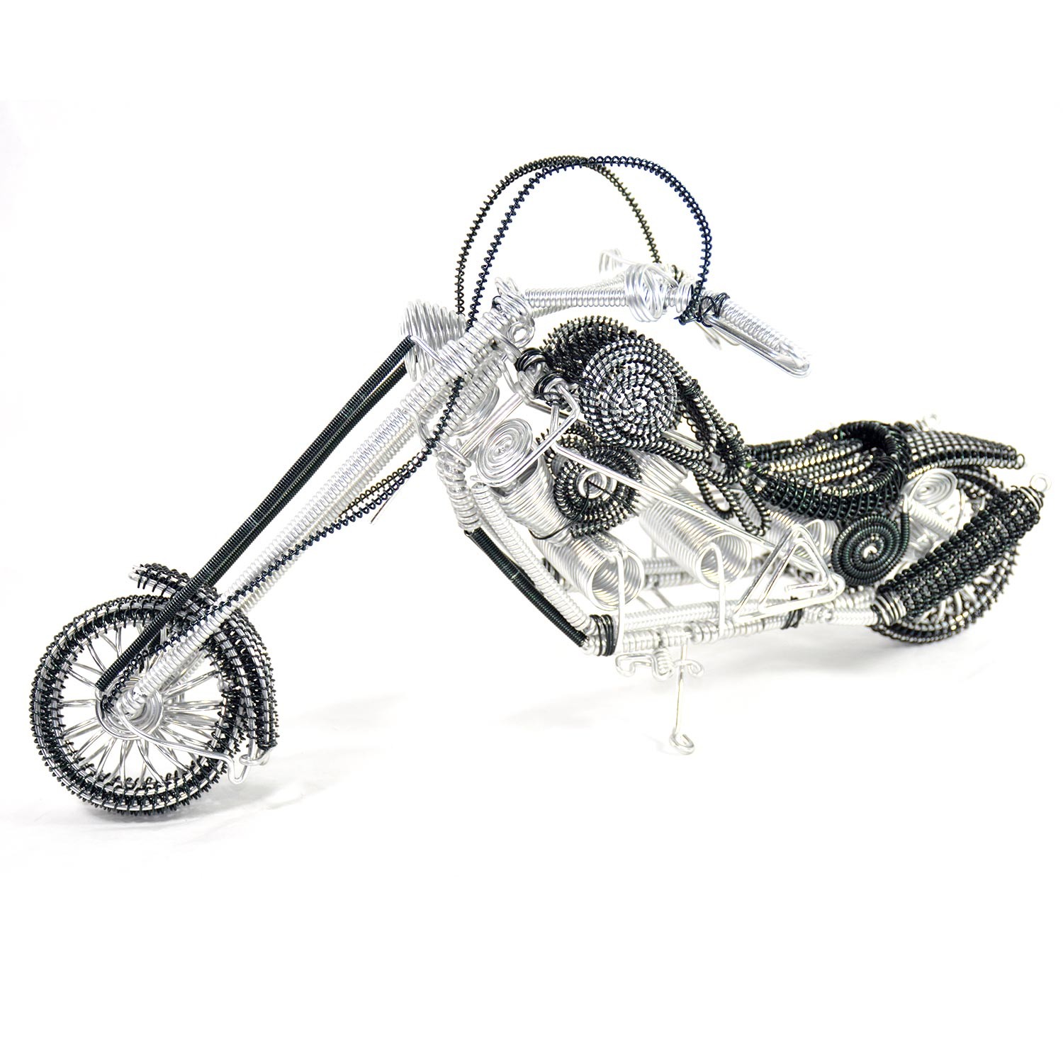 Harley-Davidson Motorcycle Model sculpture Wire Art Wire-Braided ...