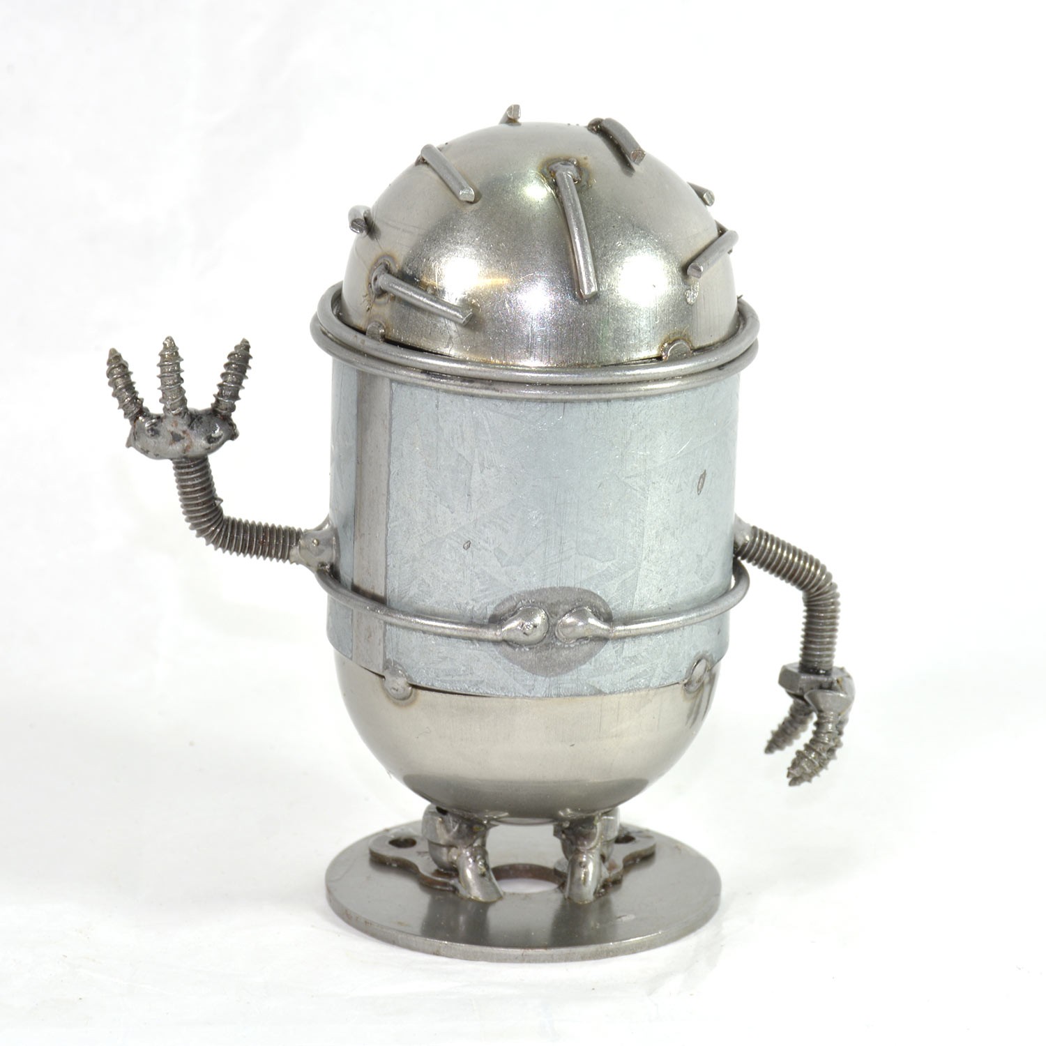 Minion Banana Metal Model Figure (Type 2) - Scrap Recycled Metal ...