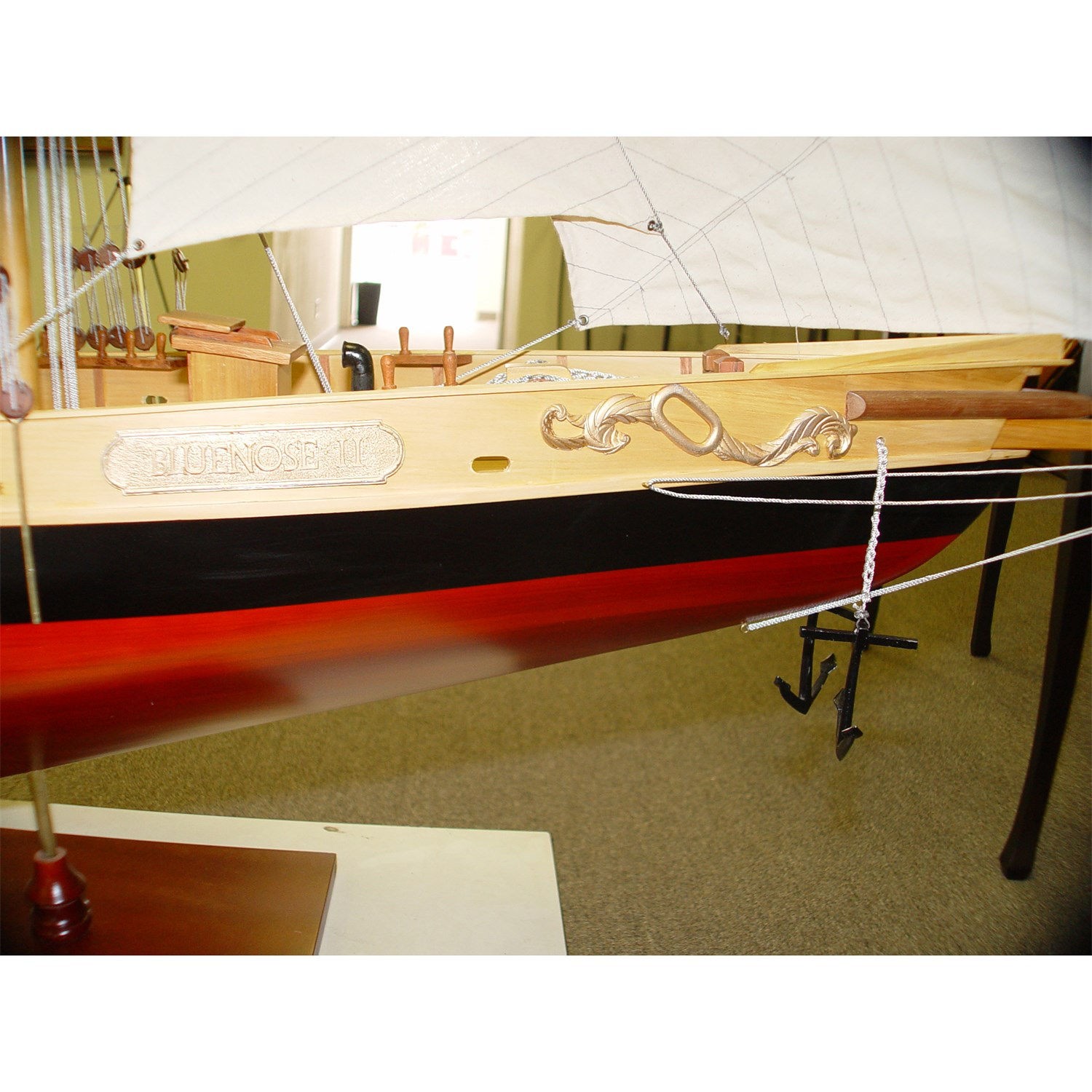 Bluenose II XL | Yacht Sail Boats Sloop Wooden Model