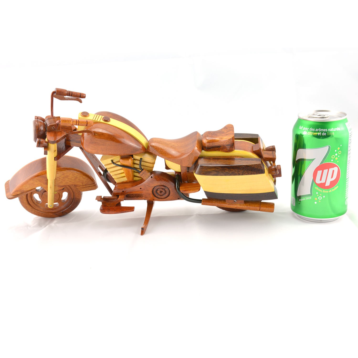 Wooden BMW Motorcycle Model : Wood Motorcycle Model
