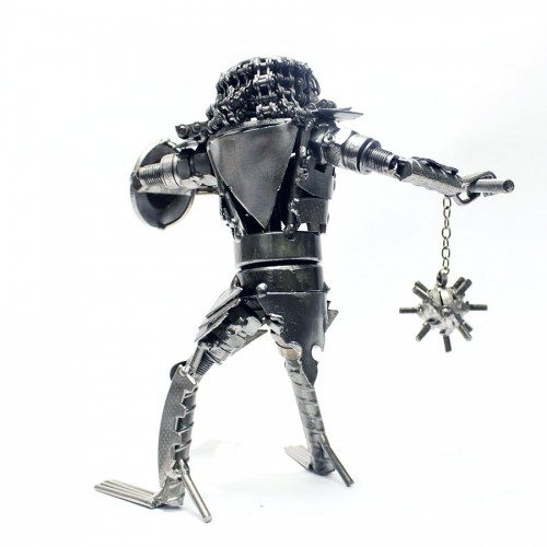 Predator Metal sculpture Scrap Metal Art, recycled metal art