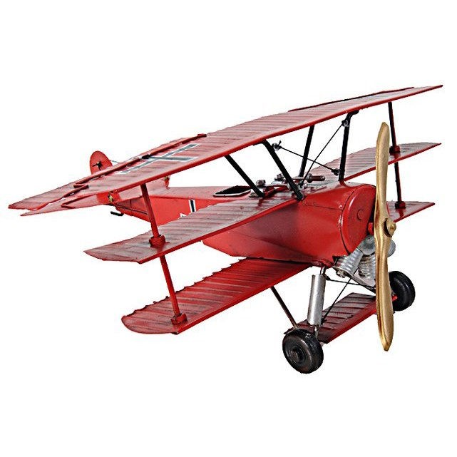 1917 Red Baron Fokker Triplane Scale Model Plane | red baron plane