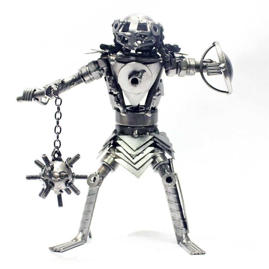 Predator Metal sculpture Scrap Metal Art, recycled metal art