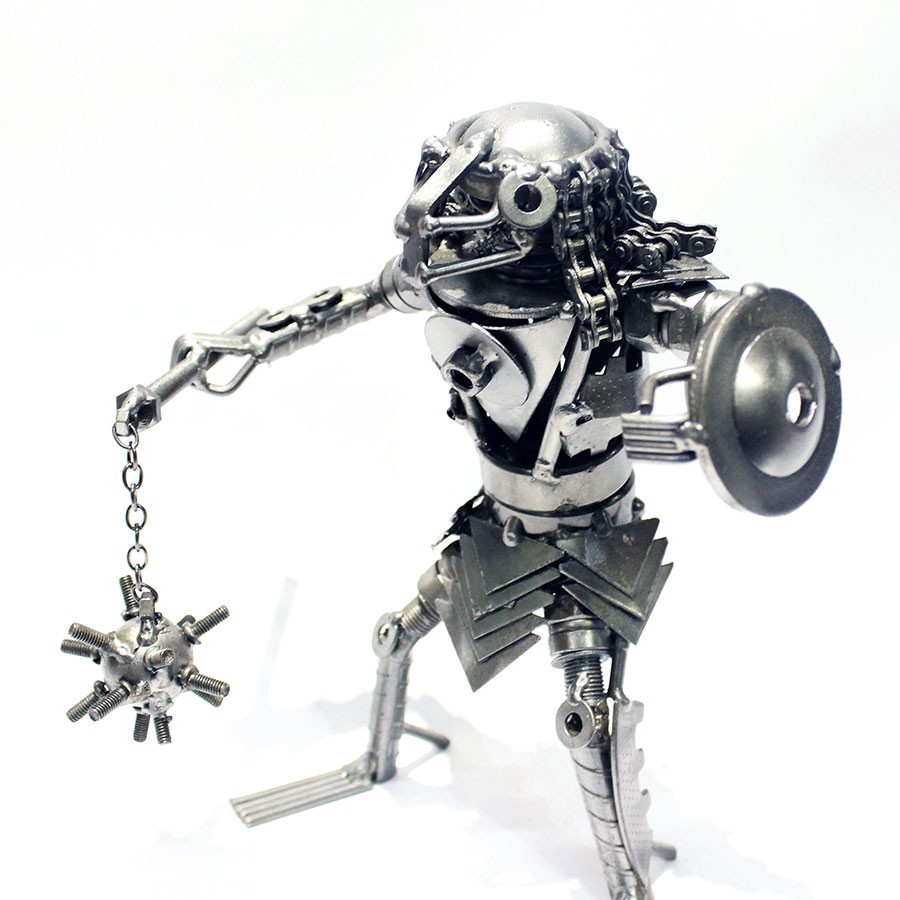 Predator Metal sculpture Scrap Metal Art, recycled metal art