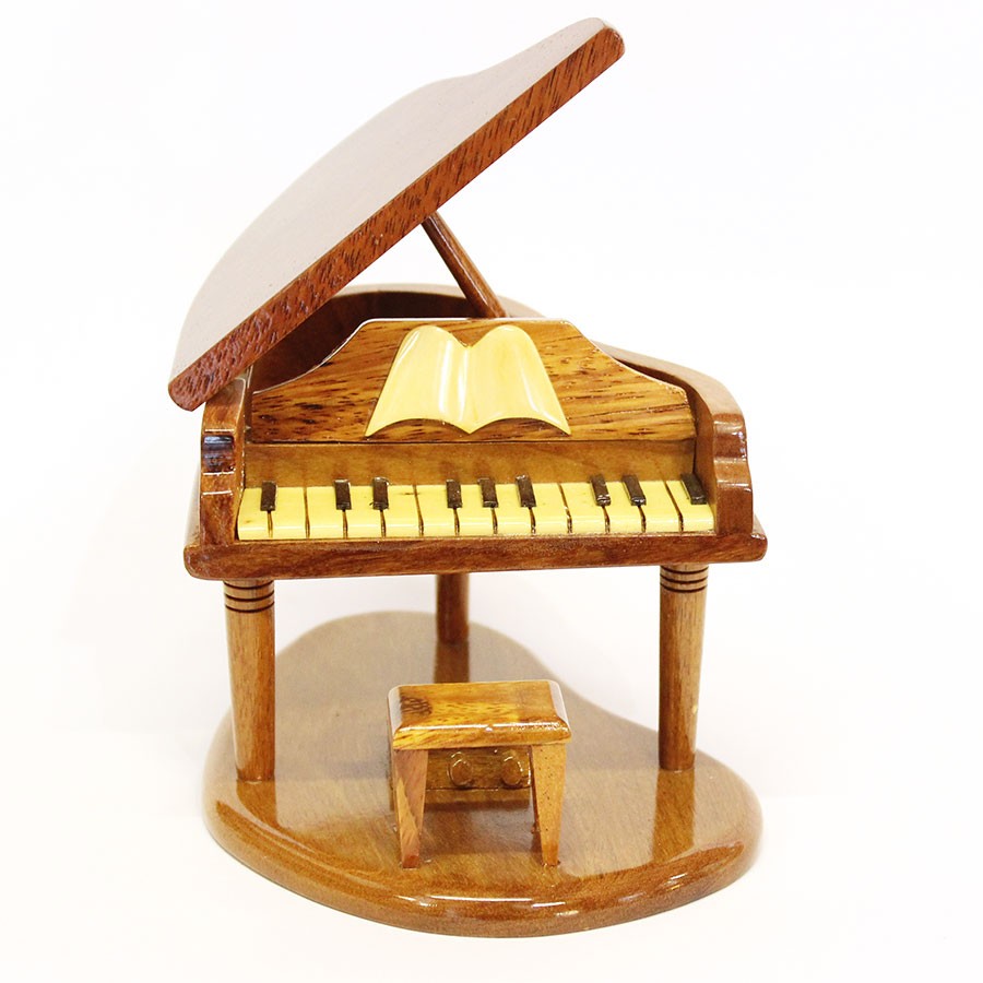 Wooden Piano Model : Mahogany Wood Piano Model